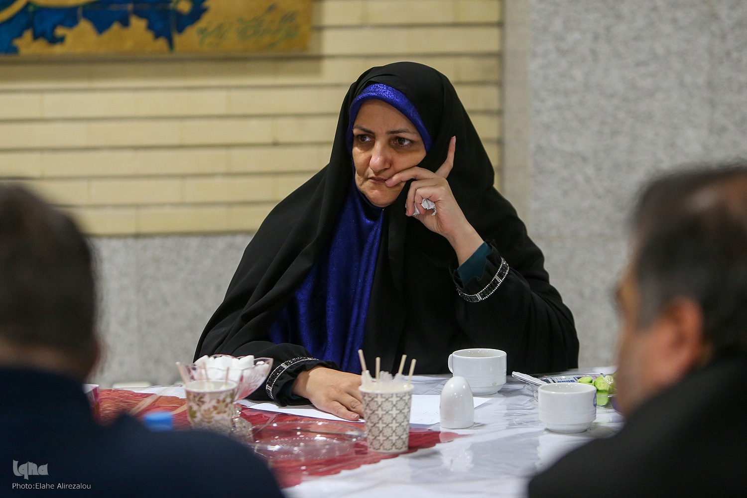 حاشیه مسابقات سراسری قرآن بخش بانوان